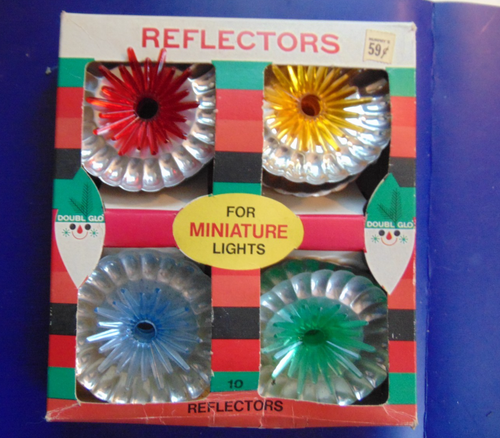10 Reflectors For Miniature Lights Christmas Doubl Glo Made in Italy ...
