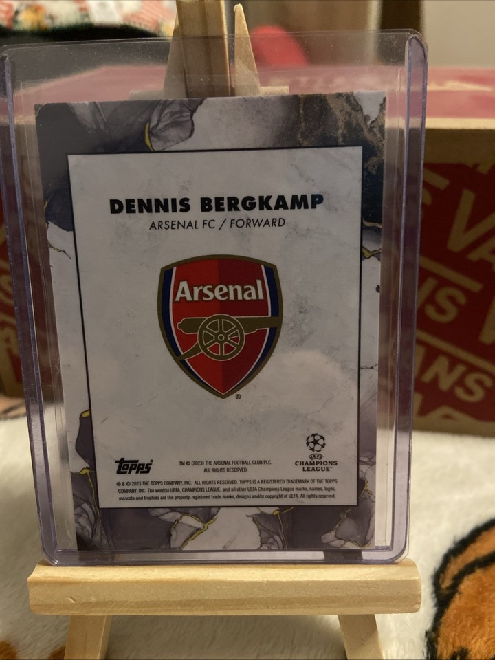 2022-23 Topps Inception Uefa Competitions - Legacy Dennis Bergkamp ...