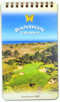 BANDON TRAILS Logo YARDAGE GUIDE | eBay