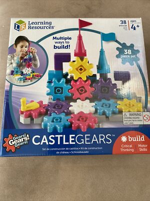 Learning Resources CASTLE GEARS. 38 piece set. Age 4 & up. | eBay