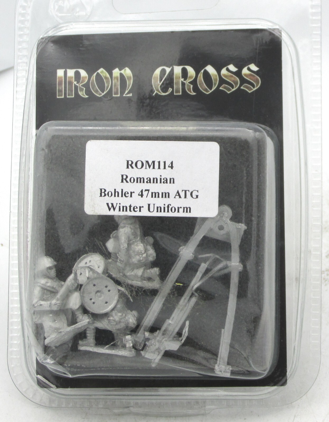 iron Cross ROM114 Romanian Bohler 47mm ATG (Winter Uniform) WW2 ...