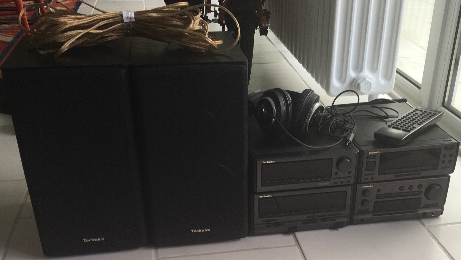 TECHNICS SC-CH900 CD Kassetten Mini Stereoanlage mit Boxen Kopfhörer KOMPLETT | eBay