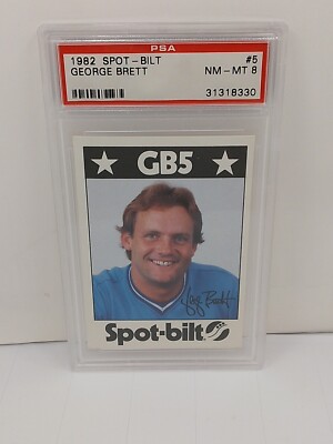 1982 Spot-Bilt George Brett graded PSA 8 | eBay
