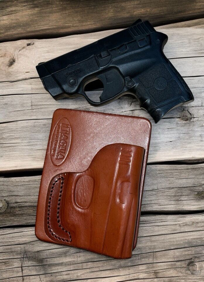 Leather Back Pocket Holster for Original Ruger LCP 380 with Integrated ...
