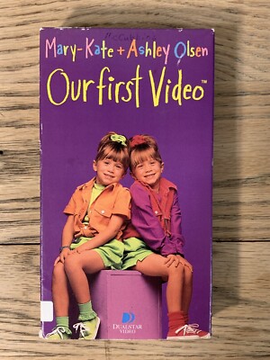 Our First Video by Mary-Kate and Ashley Olsen (VHS, Sep-1993, Zoom ...