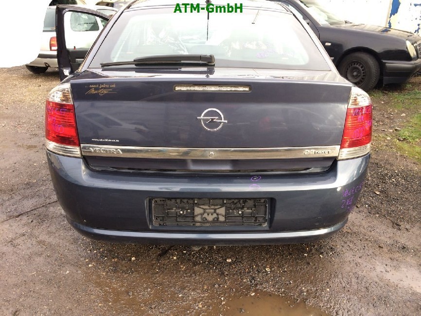 Heckklappe Opel Vectra C 5 türig Farbcode Z168 Farbe Metro Blau ...