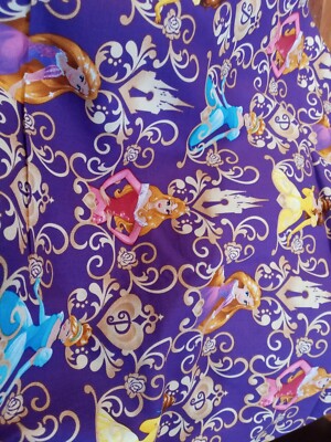 Princess Scroll Disney For Creative Springs Fabric Belle Cinderella ...
