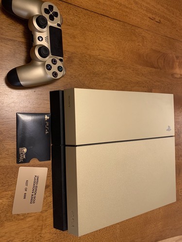 Gold PlayStation 4 - Limited Edition Taco Bell (RARE) #6227 Out Of 6500 ...