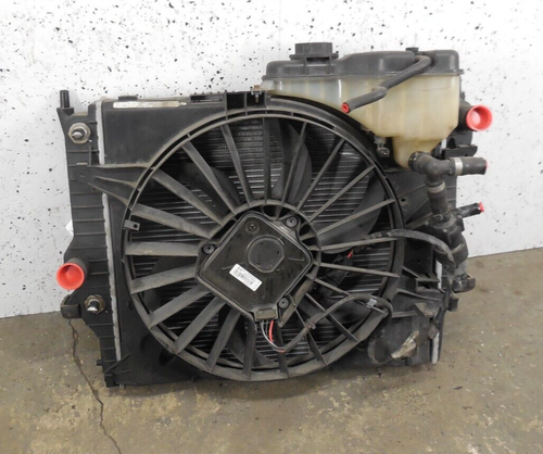 2010 Jaguar XF 4.2L Cooling Fan Radiator Condenser Coolant Bottle ...