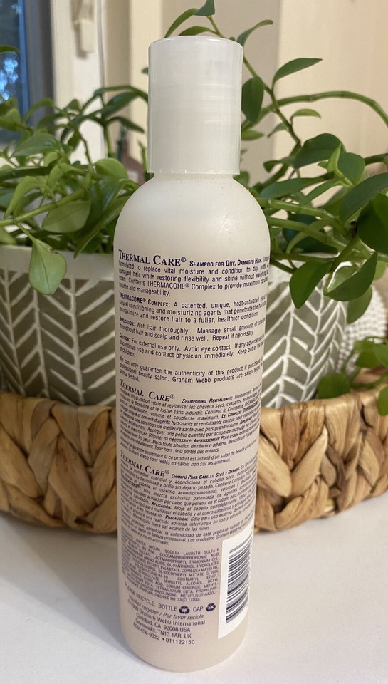 GRAHAM WEBB Cleanse Thermal Care Shampoo For Dry, Damaged Hair 8.5 oz ...