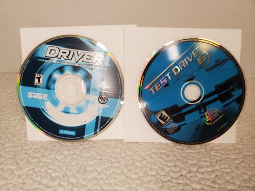 Lot Of 2 Retro PC Driving Racing Games: Driver & Test Drive 6 | Disc ...
