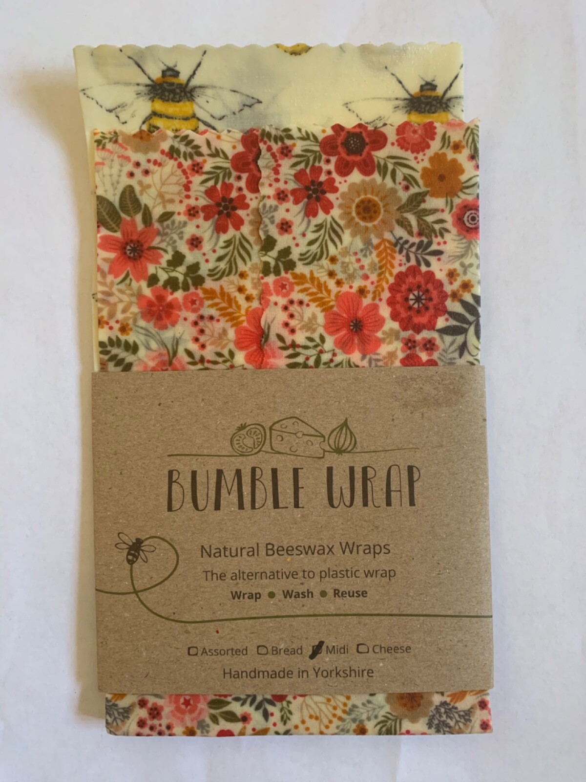 Bumble Wrap Natural Beeswax Wraps | eBay