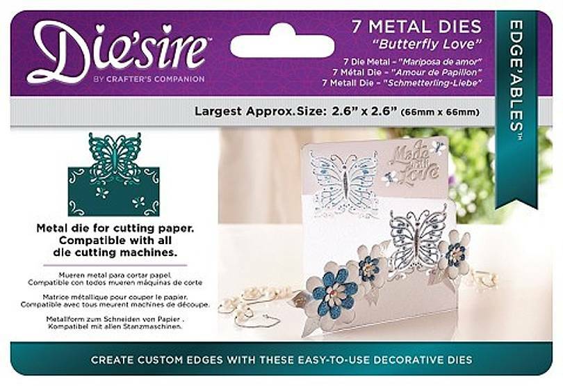 Die'sire Edge'ables Series of Thin Metal Dies + Die Sets by Crafter's ...