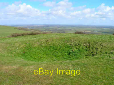 Photo 6x4 Pit Mount Caburn Beddingham Near the northern ramparts of the ...