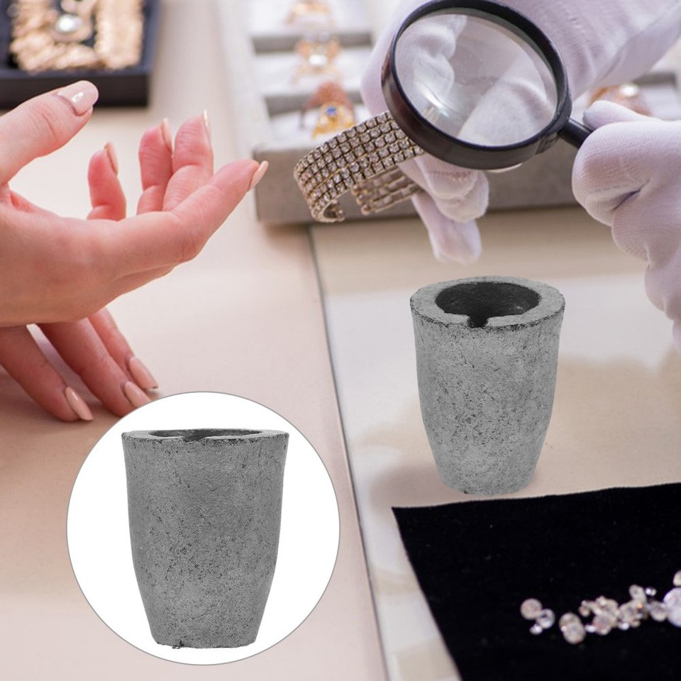 Graphite Crucibles for Silver Ingot Mould Casting Molds Smelting | eBay ...
