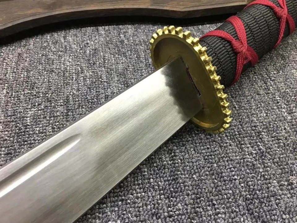 Two Handed Kandao Chinese Broadsword Dadao Sword Broad Da Dao Spring ...