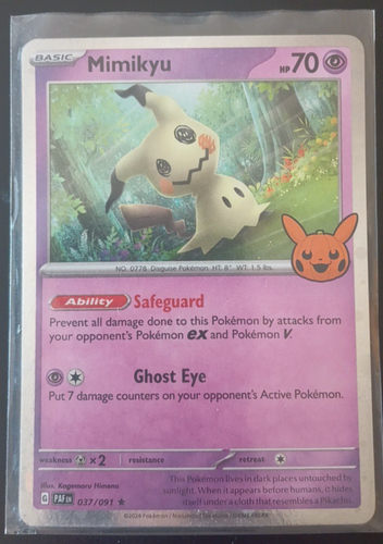 Pokémon TCG Mimikyu 037/091* | eBay