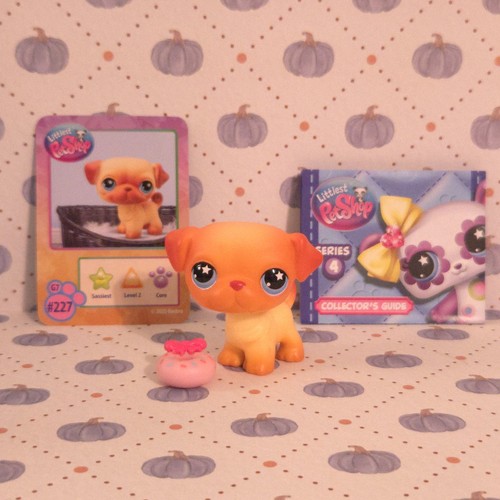 Littlest Pet Shop G7 Seties 4 #227 PUG Dog Complete Pet Surprise | eBay