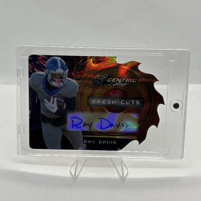 2024 Leaf X-Centric Ray Davis RC Auto #XCF-RD1 /10 SSP Bills Rookie NM+ ...
