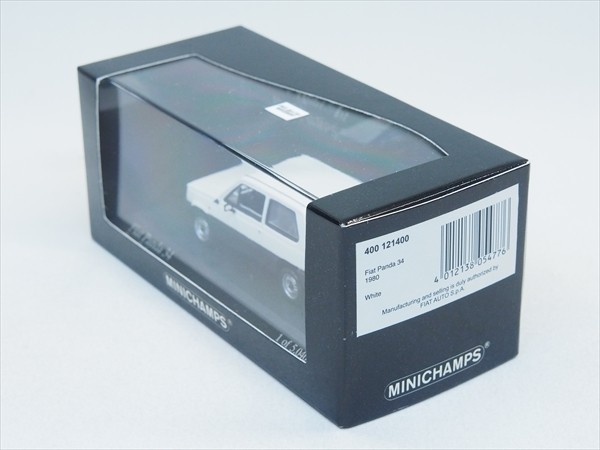 New Out of Print Fiat Panda 34 (White/Flat Black) | eBay Australia