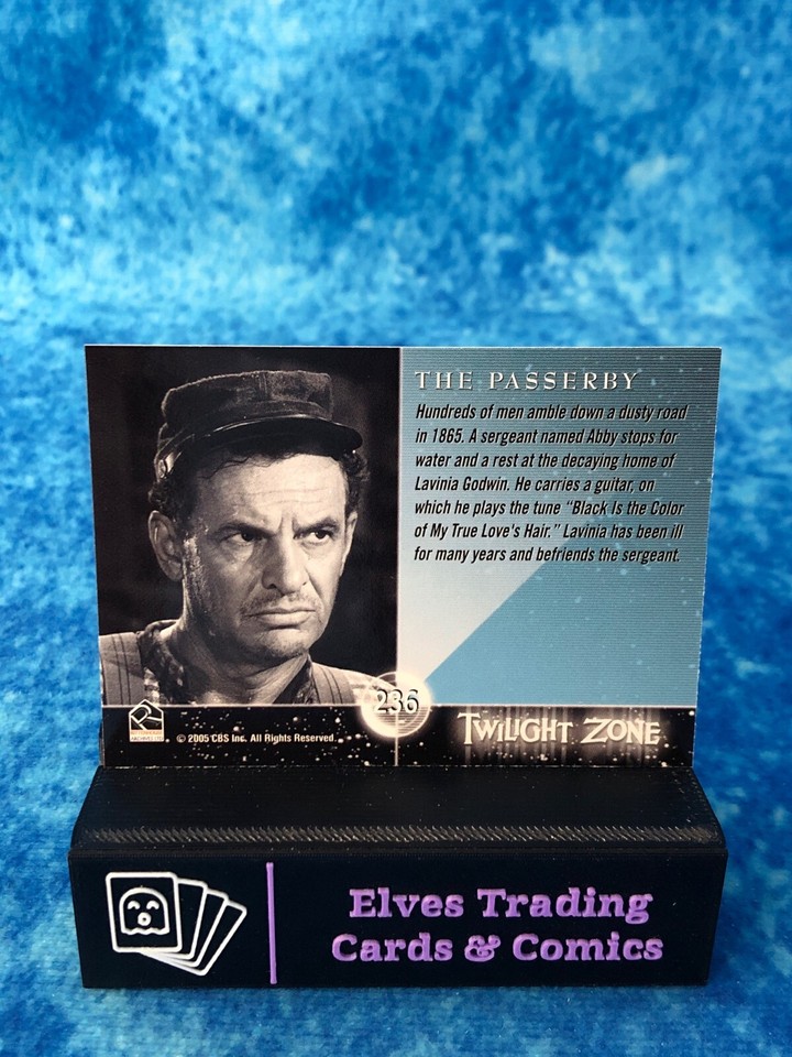 Twilight Zone: Science and Superstition Series 4 SINGLE Non-Sport ...