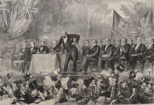 1886 Two Large Prints - IRELAND AND HOME RULE QUESTION - Liberal ...