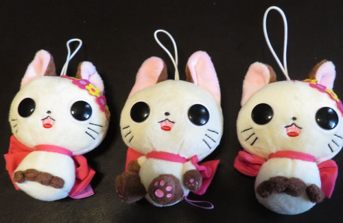 The Gothic World of Nyanpire Chachamaru Mascot Plush Doll Japanese (3 ...