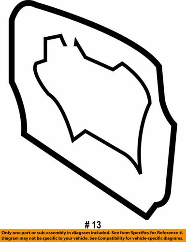 53296-0C010 Toyota Shield, heater air 532960C010, New Genuine OEM Part ...