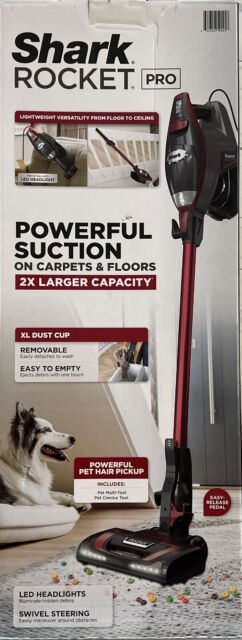 Shark HV370 Rocket Pro Stick Vacuum Cleaner - Black/Red 622356590457| eBay