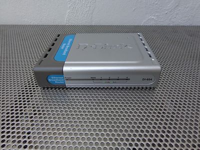 D-Link DI-604 Wired 10/100 MBPS Ethernet Broadband Router 4-Port NEED ...