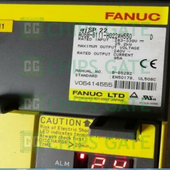 1PCS Used Fanuc A06B-6111-H022#H550 Servo Amplifier In Good Condition ...