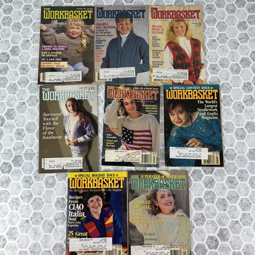 Vintage The Workbasket and Home Magazine Lot of 13 from the 1990-92 ...