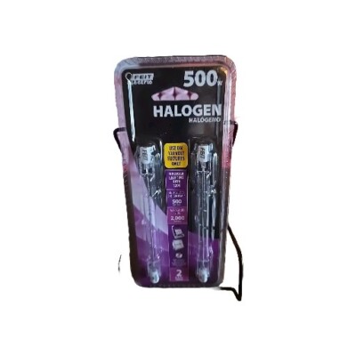 New & Sealed! Feit Electric R7 Halogen 500 watt work lamp bulbs 2 per ...