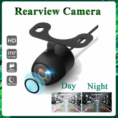 170" Reverse Camera Night Vision Car Waterproof Rear View Backup Camera ...