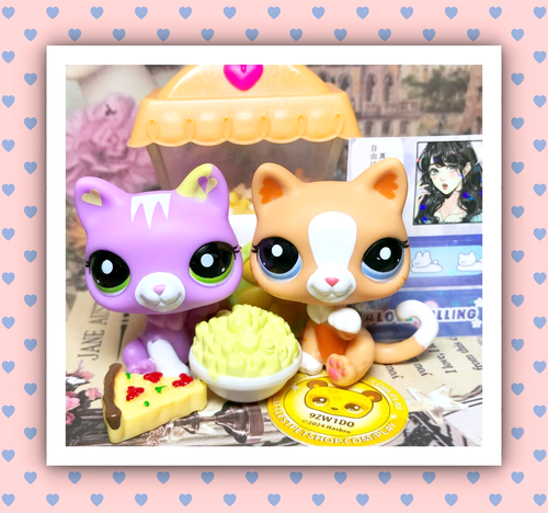 Authentic Littlest Pet Shop LPS G3 #2095 G7 #74 Tokyo Cat Kitten ...