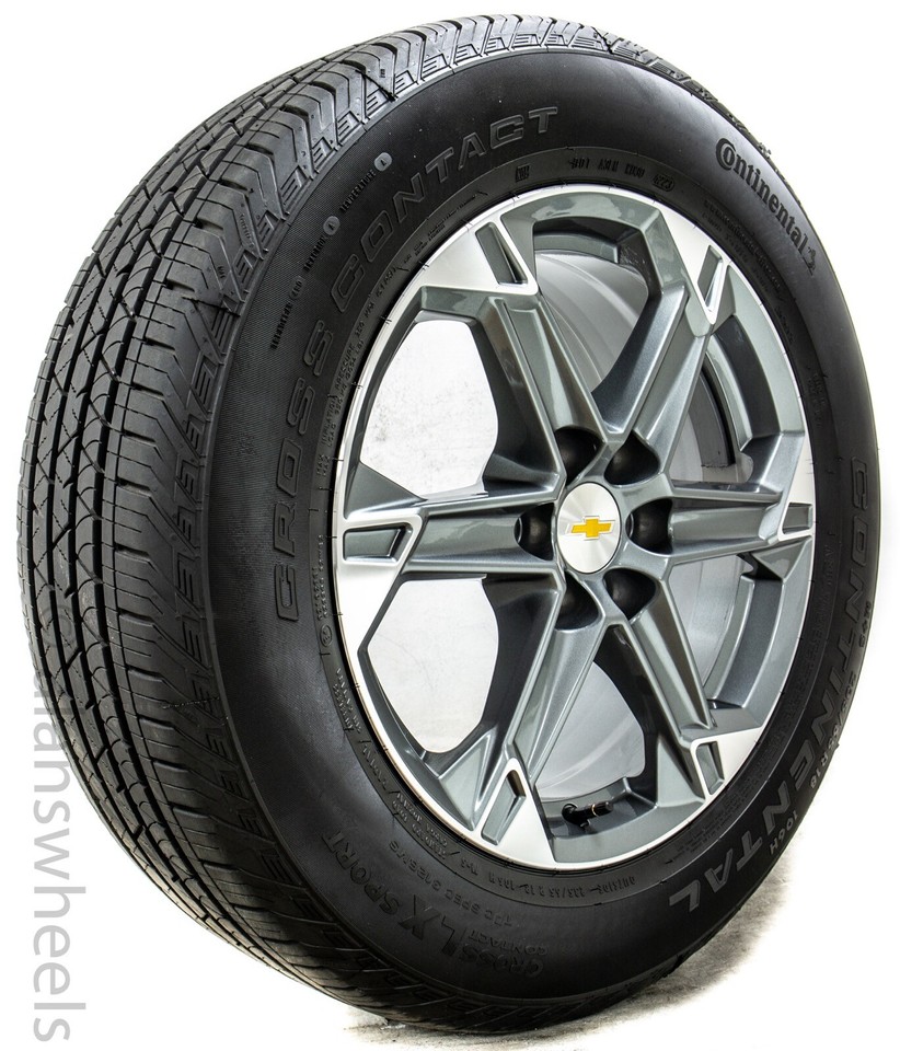 4 takeoffs Chevy Blazer 18" Factory OEM Grey Machined Wheels Rims Tires ...