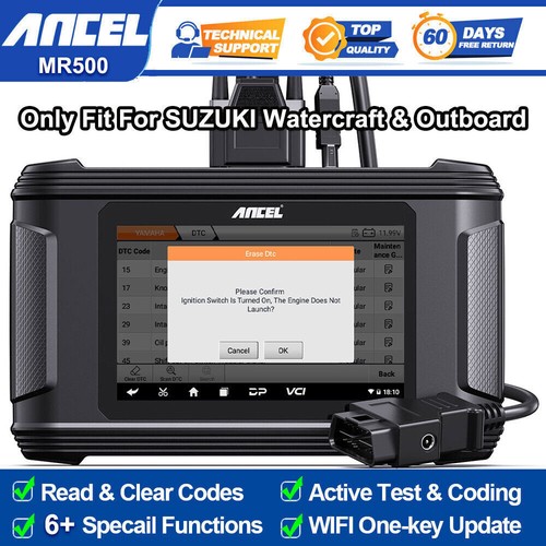 Marine Diagnostic Tool Watercraft & Outboard Fault Code Reader Fit For ...