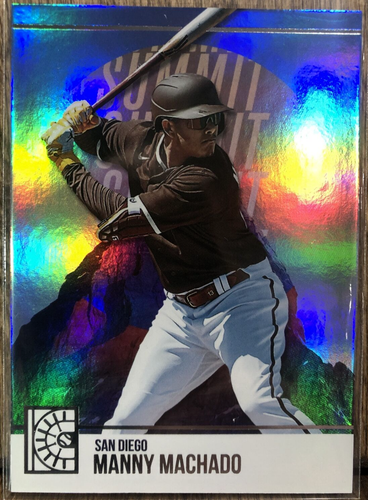 2022 Panini Capstone Baseball Insert Summit S-12 MANNY MACHADO SD ...