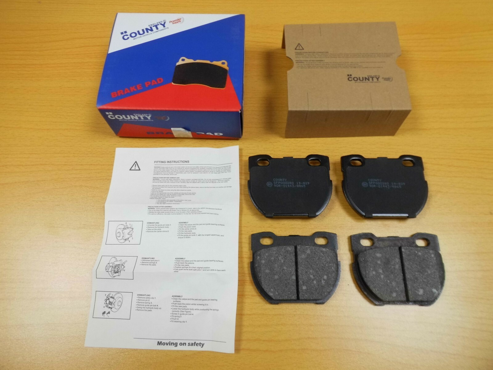 LAND ROVER DEFENDER 110, 130 REAR BRAKE PAD KIT SFP000280 | eBay