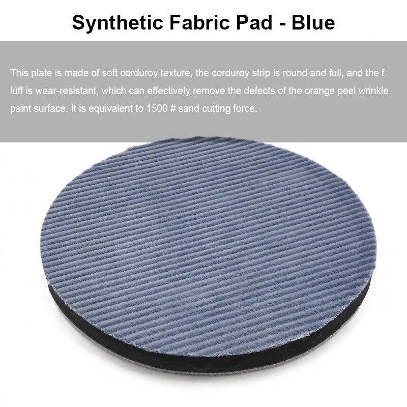 Car Orange-peel Removal Polishing Pad Denim Pad Buffing Pad 3" Car ...