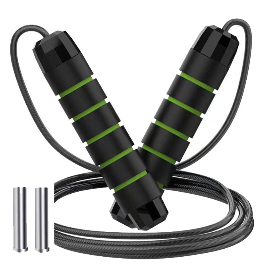 Adjustable Length Jump Ropes Tangle Free Jumping Rope Home Sport ...