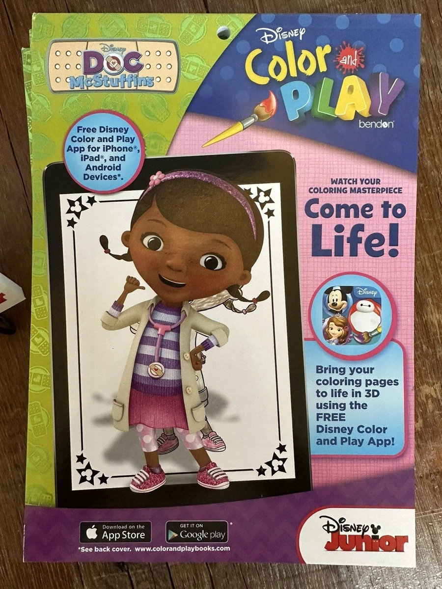 Doc Mcstuffins Bag Coloring Page