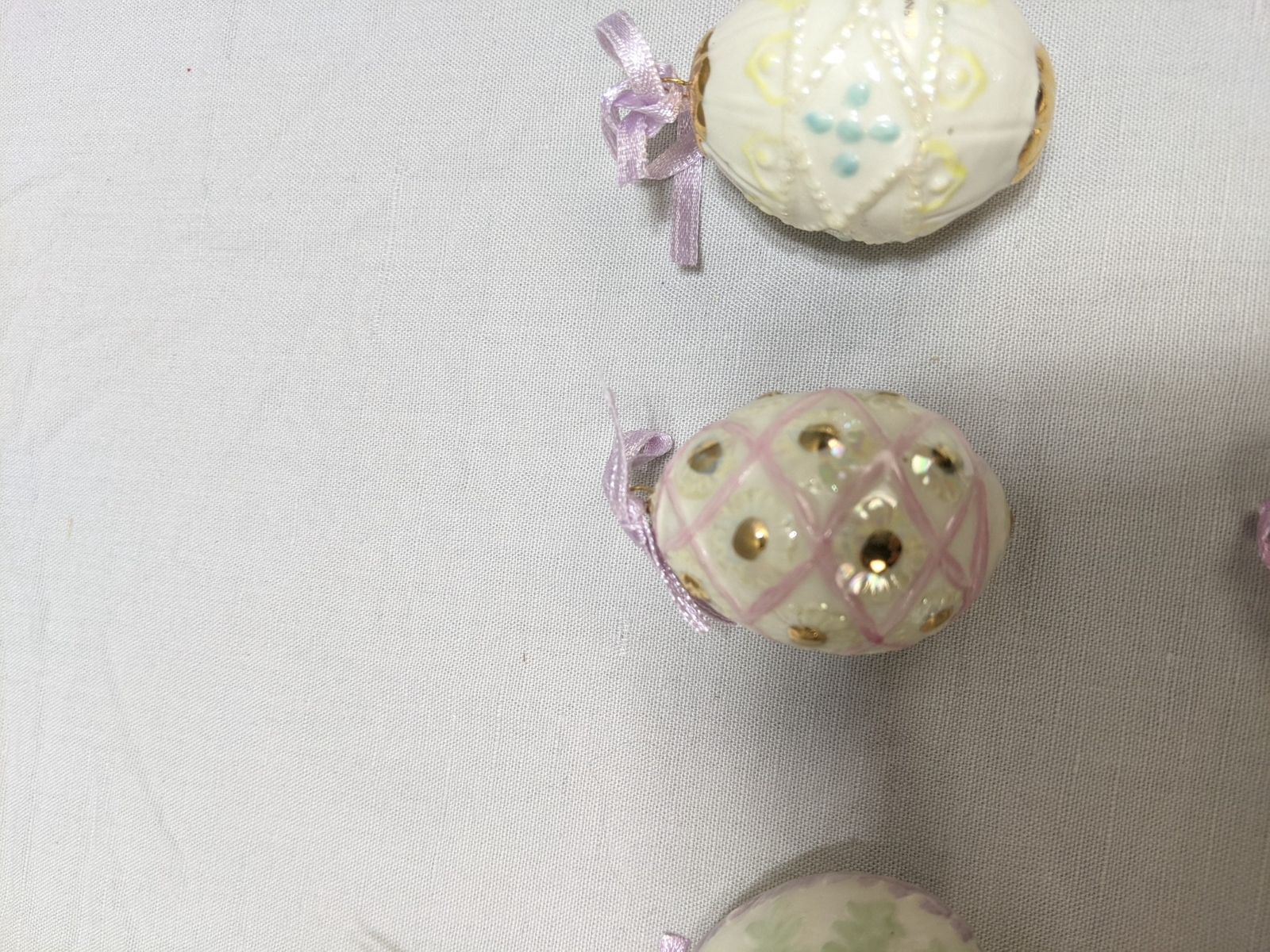 Minty Lenox Easter Tree Miniature Tree Ornaments 12 Piece Set #1 | eBay