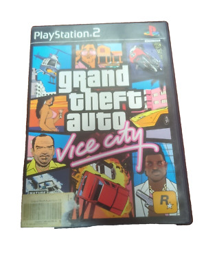 Grand Theft Auto: Vice City (Sony PlayStation 2, 2002) GTA Black Label ...