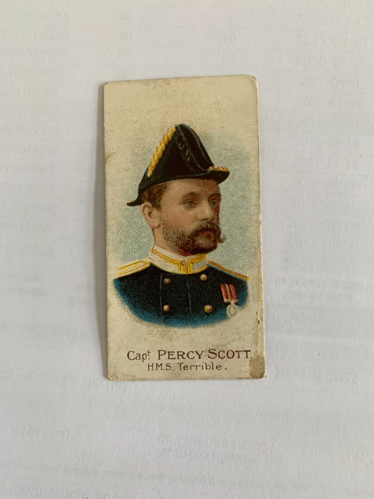 1900's Sweet Crop Cohen Weenen Cigarettes CAPT. PERCY SCOTT - Rare ...