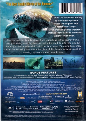 Turtle the Incredible Journey - Miranda Richardson. Nick Stringer New ...