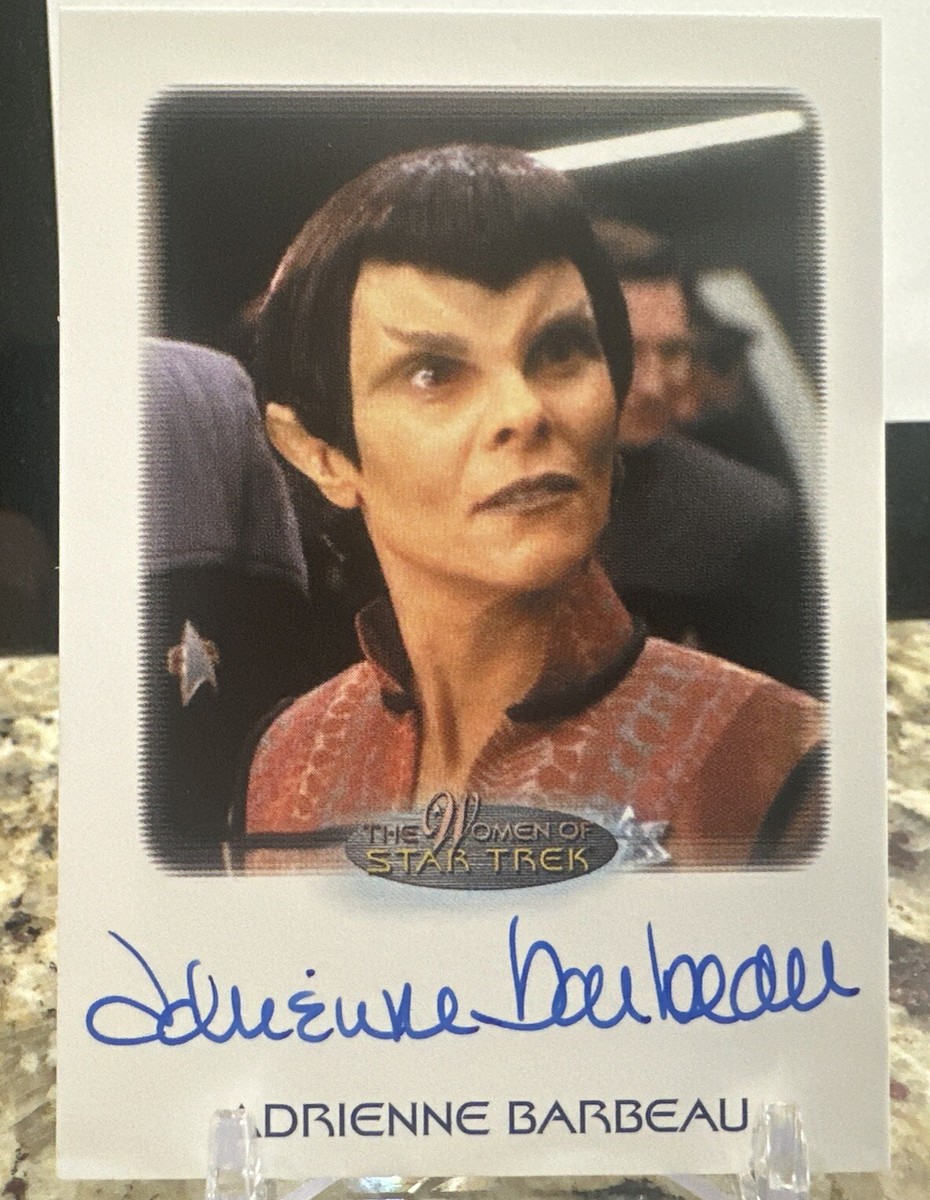 Adrienne Barbeau Star Trek ADRIENNE BARBEAU SIGNED