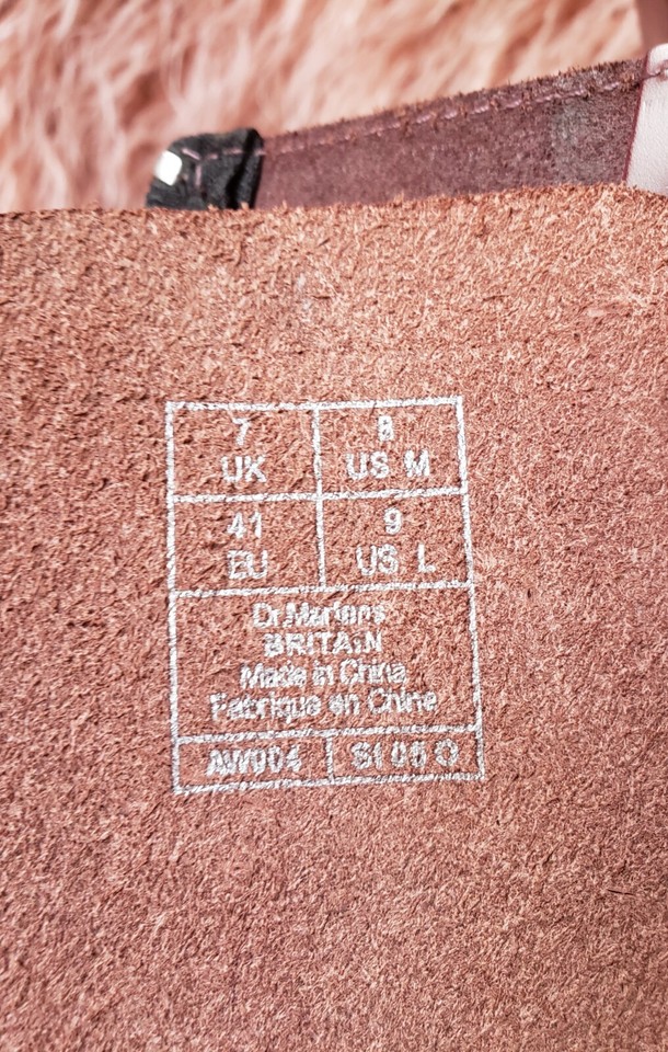 Doc Dr. Martens Airware Britain Jadon Boot Cherry Red 7UK/9US RARE HTF ...