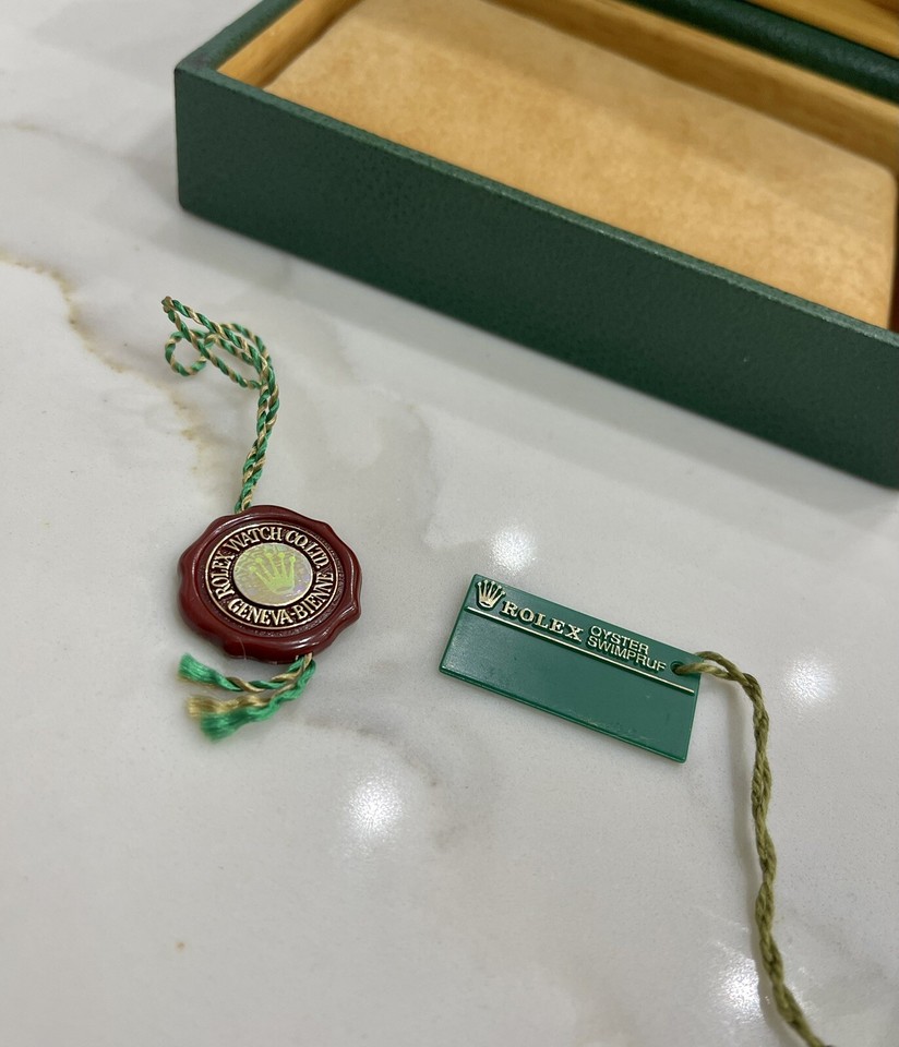 100% Genuine Rolex Datejust 16233 16234 16200 Box Booklets Tags Set 90s ...