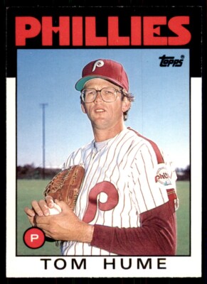 1986 Topps Traded. Tom Hume Baseball Cards #47T | eBay